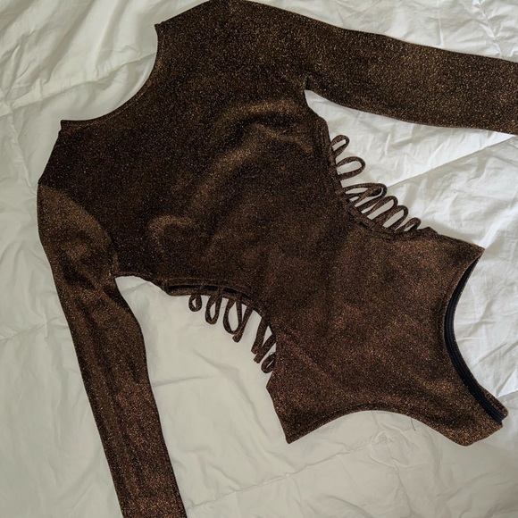 Fashion Nova | Tops | Copper Bodysuit | Poshmark